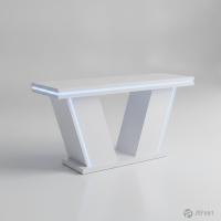 China JSF861 LED Light Console Table with Mirrored Finish and 120X35X79CM Dimensions for sale