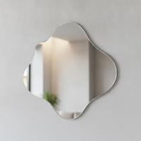 China Edge Bevelled One Piece 60X60CM Decorative Wall Mirrors For Hallway for sale