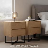 China Venetian Mirrored 3 Drawer Nightstand Bedside Table in Silver or Customize for sale