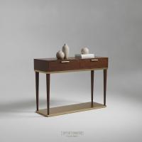 China JSF518 MDF+Mirror Console Table 110X35X78CM Entryway Table Packed 1pc/Foam/Carton for sale