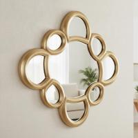 China 90X90CM Silver Mirror Wall Mirror with MDF Frame - Decorative Mirror for Home Decor for sale