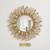 China 80X80CM Silver Mirror Wall Mirror with MDF Frame - Decorative Art Mirror for sale