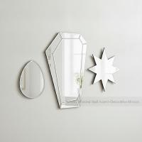 China Nowles 80X120X3CM Wall Mounted Decorative Mirror Mirrored Wall Accent for sale