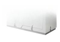 China Black Mirror Coffee Table with Gold Accent in Rectangle Shape for Living Room for sale