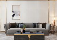 China Black Mirror Coffee Table with MDF Material and Gold Painted Finish for Living Room for sale