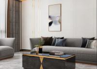 China Black Mirror Coffee Table with MDF Material and Gold Painted Finish for Living Room for sale