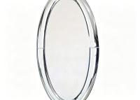 China 80x150x3.2cm Curved Design Wall Mounted Decorative Mirror For Elegant Home Decor for sale
