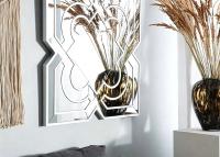 China 80X80X3CM Silver Mirror Decorative Wall Mirror with MDF Back for sale