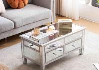 China Preassembled Lift Top Silver Mirror Coffee Table 35.43'' X 18.9'' X18.5'' for Living Room for sale