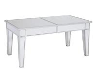 China Silver Mirror Coffee Table with MDF Material and 107X60X51CM Dimensions for Living Room for sale