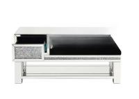 China THS02 Bench with 119X45X60CM Size Silver Mirror and MDF Material Stool for sale
