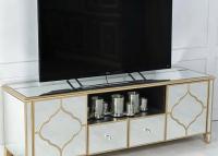 China 160X45X55CM Silver Mirror MDF TV Stand and TV Unit with Modern Design for sale