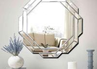 China Wall Mounted Console Table with Silver Mirror Finish and Modern Design for Entryway for sale