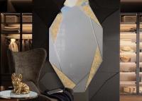 China Wall Mounted Console Table with Silver Mirror Finish and Modern Design for Entryway for sale