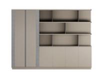 China DOMI Lockable Office Cabinet Easy-Clean Finish Reliable Filing Storage for sale
