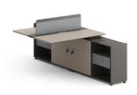 China DOMI Screen Under Desk File Cabinet Open Welcoming Feel Free Of Clutter for sale