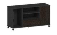 China KAIYUAN Screen Metal Office Storage Cabinets Space Divider Function Open Display Shelving for sale