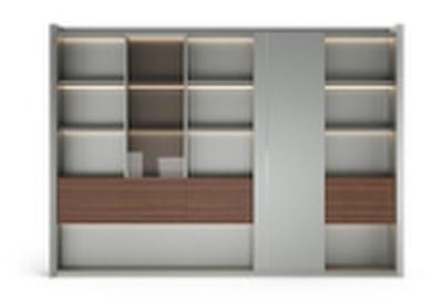 China LIMITLESS Lockable Office Cabinet Boundary-Free Aesthetics Smooth-Running Doors for sale