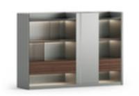 China LIMITLESS Tea Office File Storage Cabinets Appliance Storage Compartments Minimalist Boundary-Free Look for sale