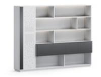 China STARLIGHT Office File Storage Cabinets Smooth Door Operation Clean Everyday Finish for sale