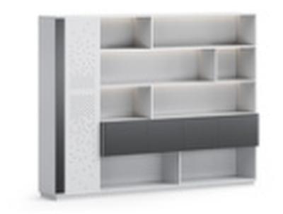 China STARLIGHT Office File Storage Cabinets Smooth Door Operation Clean Everyday Finish for sale