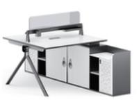 China STARLIGHT Screen Office Cabinets Natural Light Zones Cohesive Series Design for sale