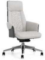 China SUNE Leather Chair Office Task Chair Armless Headrest Design S-Shape Backrest Solid Steel Frame for sale