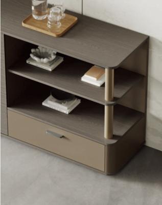 China FEIYUE Black Luxury Executive Office Desk Private Office Workspace Fitted Storage Leather Inlay for sale