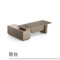 China JOYA Cherry Modern Executive Office Desk Private Workspace Dual-Tone Finish Anti-Scratch Edge for sale