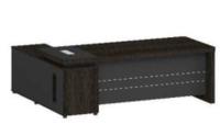 China KAIYUAN Copper Luxury Executive Desk Private Workspace Executive Grade Wire Grommets for sale