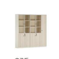 China SANQIN Amber Modern Executive Office Furniture Private Office For 1 Person Walnut Top Side Cabinet for sale