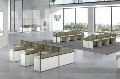 China elegant Panel Office Bench Workstations in stock for fast delivery with scratch-proof surface for sale