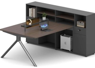 China Office Desk with Combination Storage Cabinet-Desks for sale