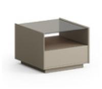 China DOMI Side Office Occasional Tables Geometric Frame Sturdy Metal Legs for sale
