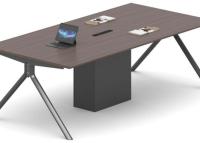 China Conference Table with Metal Legs and Cabinet Support-Conference Tables for sale