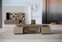 China JOYA Office Conference Tables Sturdy Construction Anti-Scratch Edge Dual-Tone Finish for sale