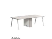 China KOYARD Small Office Conference Table Environmentally Friendly Metal Legs Cabinet Support for sale