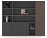 China Modular Bookshelf Cabinet with Open and Closed Storage-File Cabinets for sale