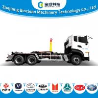 China 15tons 145m3 Hook Lift Bin Truck 89km/H Maximum Speed For Municipal Sanitation for sale