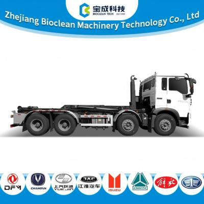 China 31tons Diesel Used Hook Lift Truck Garbage Collection Hook Lift Dump Truck for sale