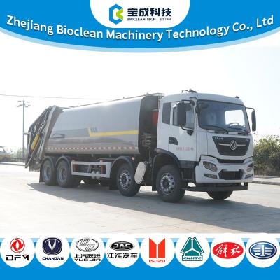 China Customized 31000KG Mobile Garbage Compactor Truck Diesel Powered for sale