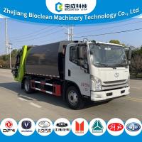 China Heavy Load Waste Compactor Truck 12000kg Compressed Garbage Truck ZBJ5123XX for sale