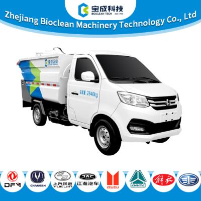 China 150/220kw Gasoline 2.8ton Garbage Dump Truck 100km/H ZBJ5030ZZZC for sale
