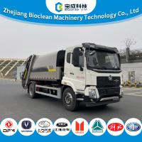 China Customized 18tons Garbage Compactor Truck Diesel Powered Waste Garbage Truck for sale