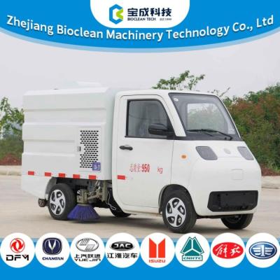 China Pure Electric EV Street Sweeper 1ton Truck Mounted Road Sweeper ZBJ5010TSLBEV for sale
