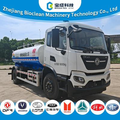China 18000KG Pure Electric Water Truck 10m3 Sprinklers Truck Easy Operational for sale