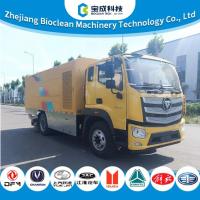China 16 Ton Truck Mounted Street Sweeper Vehicle With Robust Body ZBJ5160TSL6 for sale