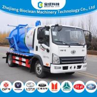 China 5m3 5000L 9.1tons Sewer Suction Truck Strong Power For Efficient Work for sale