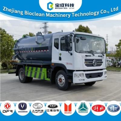 China 10m3 10000L 16tons Suction Sewage Truck With D4.5NS6B240 Engine for sale