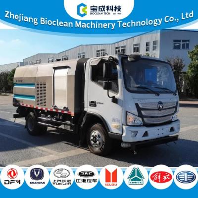 China 1730L 1.73m3 Fence Guardrail Road Cleaning Vehicle Good Maneuverability for sale